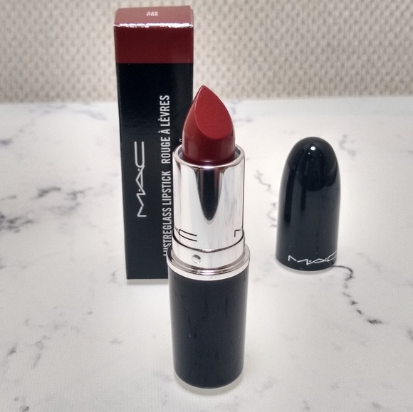 MAC Cosmetics | Makeup | Mac Lustreglass Lipstick In Pda | Poshmark